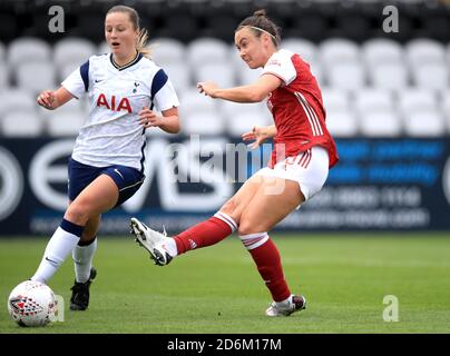 Arsenal's Caitlin Foord shoots at goal during the Adobe Women's FA Cup ...