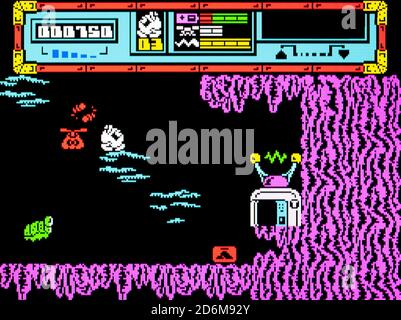Starquake - Sinclair ZX Spectrum Videogame - Editorial use only Stock ...