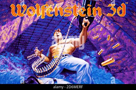 Wolfenstein 3d - 3DO Interactive Multiplayer Videogame - Editorial Use Only Stock Photo - Alamy