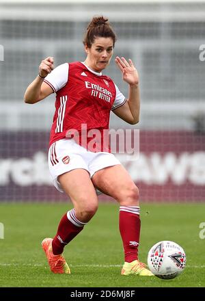Borehamwood, UK. 18th Oct, 2020. Joe Montemurro manager of Arsenal ...