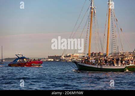 Codzilla Boston's Speed Boat Tour from Long Wharf, Boston ...