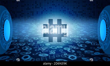 Reserve Rights RSR token symbol cryptocurrency logo, coin icon isolated ...