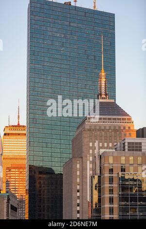 one financial center skyscraper Boston USA Stock Photo - Alamy