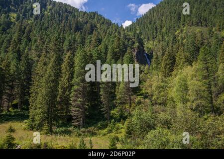 Krimml Waterfalls, lateral falls, greatest waterfall europa, High ...