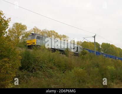 DC Rail Freight class 60 locomotive 60046 on the scenic Settle to ...