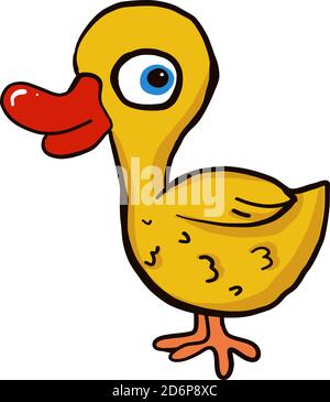 Cartoon baby duck Stock Vector Image & Art - Alamy