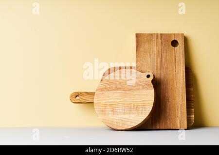 wooden board in various shapes for doors and furniture Stock Photo - Alamy