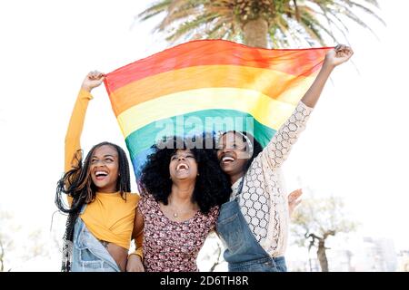 anonymous female standing of stony terrain Stock Photo - Alamy
