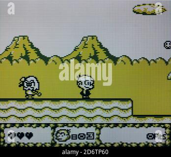 Bonk's Adventure - Nintendo Gameboy Videogame - Editorial use only ...