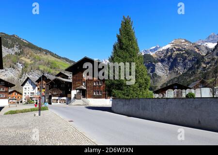Elm village, Switzerland Stock Photo - Alamy