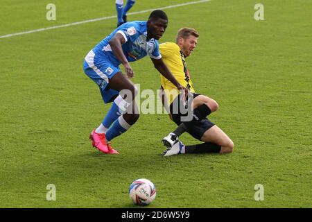 Jon Stead (16) of Harrogate Town in action during the game Stock Photo ...