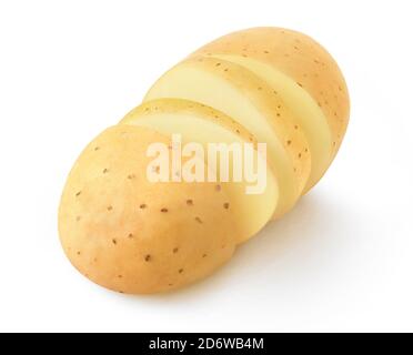 Raw sliced potato Stock Photo - Alamy