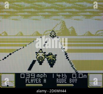 Road Rash - Nintendo Gameboy Videogame - Editorial use only Stock Photo ...