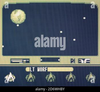 Star Trek - Nintendo Gameboy Videogame - Editorial use only Stock Photo ...