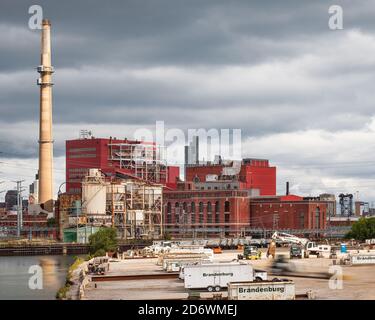 Fisk Generating Station Stock Photo - Alamy