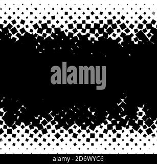 Random squares, blocks halftone (half tone) texture, pattern background ...