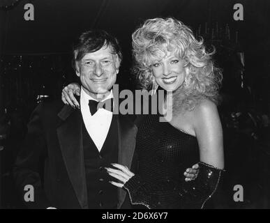 Los Angeles.CA.USA. LIBRARY: Hugh Hefner with Dorothy Stratten Playmate ...