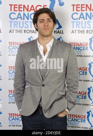 Presenter OJ Borg pictured backstage at the Concerts for Teenage Cancer ...