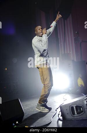 Talay Riley performing at the Hammersmith Apollo in west London Stock ...