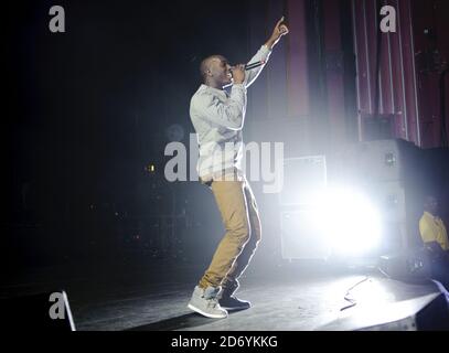Talay Riley performing at the Hammersmith Apollo in west London Stock ...