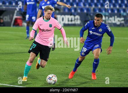 Mauro Arambarri of Getafe CF during the Liga match between Getafe CF ...