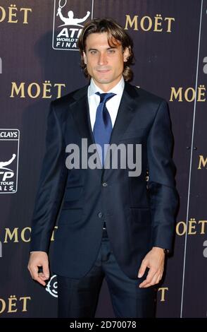 David Ferrer attending the Barclays ATP World Tour Finals Gala in aid ...