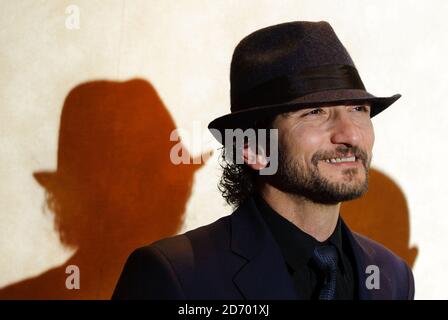Paris Leonti attending the premiere of Mercenaries, at the Empire ...