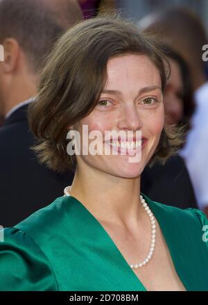 Camilla Rutherford arriving at the premiere of Chariots of Fire, at the ...