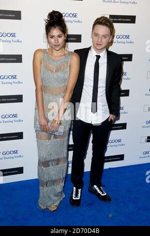 Eliza Doolittle and Conor Maynard The Elton John AIDS Foundation Grey ...