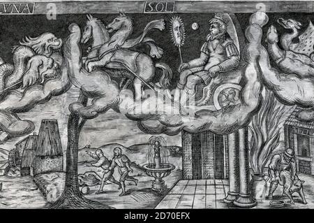 Sol, Roman Solar Deity Stock Photo - Alamy