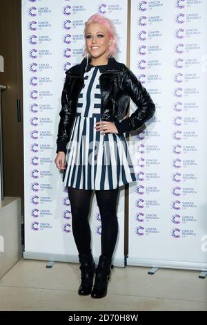 London, UK. Amelia Lily at James' 'Jog-on to Cancer' charity fundraiser ...