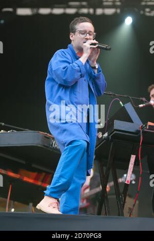 Alexis Taylor, of Hot Chip performs at The Tabernacle on Tuesday, May 3 ...