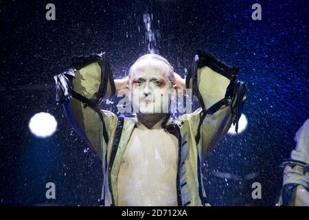 Actor Martin Greis pictured during a dress rehearsal for Mozart Undone ...