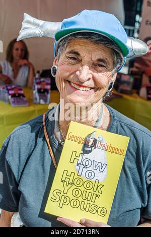 Miami Florida,Book Fair International,exhibitor,Black woman female ...