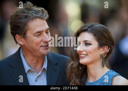 Tim and Daisy Bevan pictured at the premiere of The Two Faces of ...