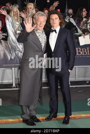 London, UK. Ian McKellen at the World premiere of ÔThe Good LiarÕ at ...