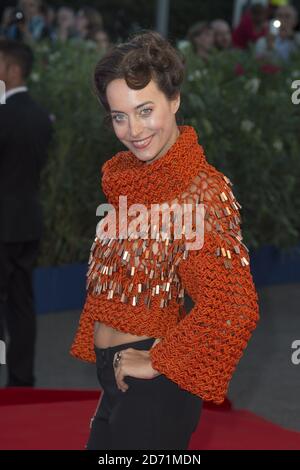 Linda Messerklinger attending the premiere of Sangue del mil Sangue, at ...