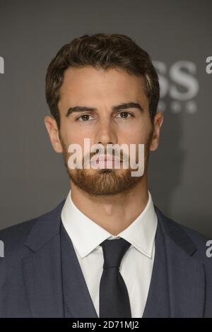 Theo James pictured in Debenhams, London, where he was unveiled as the ...