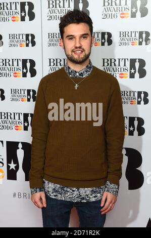 Phillip George attending the Brit Awards 2016 nominations, at ITV ...