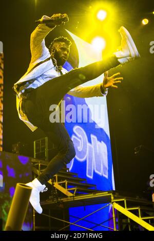 Jason Derulo performing at the O2 Arena in east London Stock Photo - Alamy