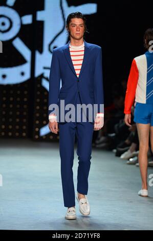 MAN catwalk - London Collections: Men 2015 Stock Photo - Alamy