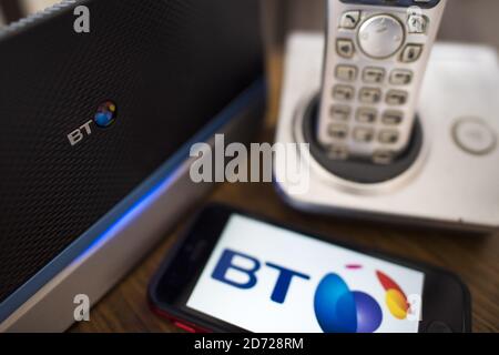 the BT telephone directory Stock Photo - Alamy