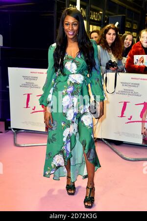 Perri Shakes-Drayton attending the UK Premiere of I, Tonya held at the ...