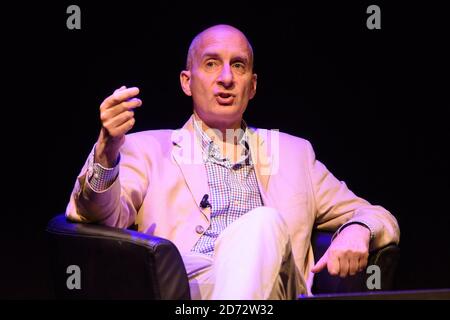Andrew Adonis speaks during the Politics Festival, at King's Place in ...