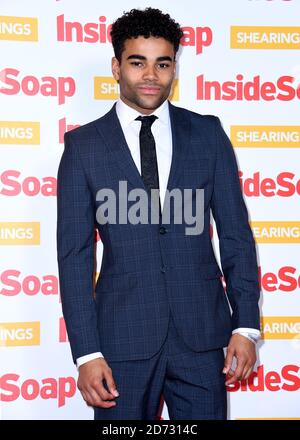Malique Thompson-Dwyer attending the TV Choice Awards held at the ...