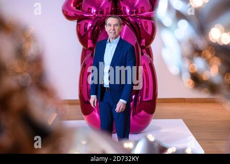 Balloon Venus by American artist Jeff Koons is displayed at Liebieghaus ...