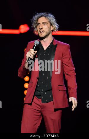 Seann Walsh on stage during An Evening of Comedy for the Teenage Cancer ...