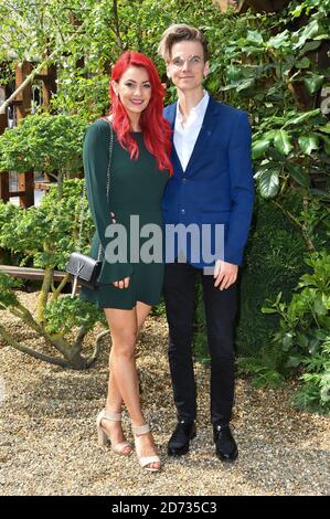 Joe Sugg and Dianne Buswell attending the 2025 BAFTA Television Awards ...