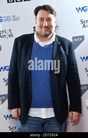 Jake Yapp arrives at The Writers' Guild Awards 2020 held at the Royal ...