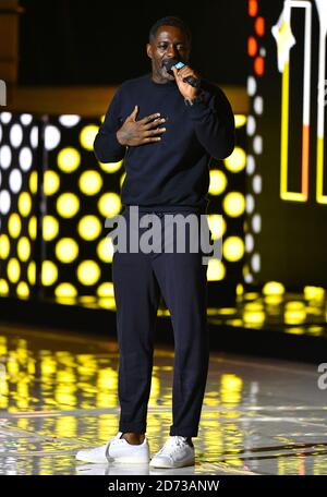 Idris Elba on stage at the WE Day UK charity event and concert held at ...